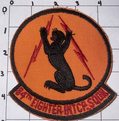 1970s-1990s Era USAF 84th Fighter Interceptor Squadron Castle AFB Patch ...