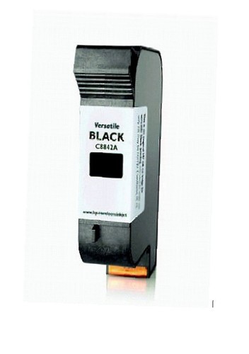 5 each HP C8842A VERSATILE BLACK INK CARTRIDGE COMPATIBLE OEM ...