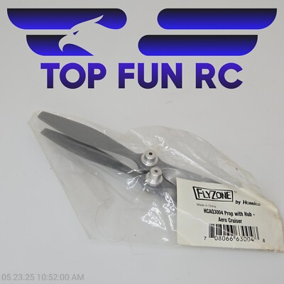 Hobbico Flyzone HCAQ3004 Prop w/ Hub-Aero Cruiser | eBay