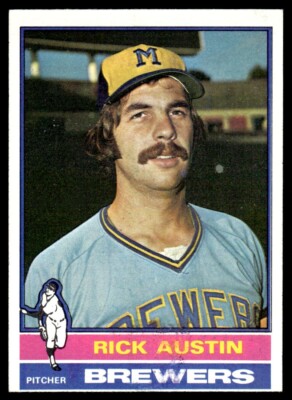 1976 Topps Rick Austin Milwaukee Brewers #269 | eBay