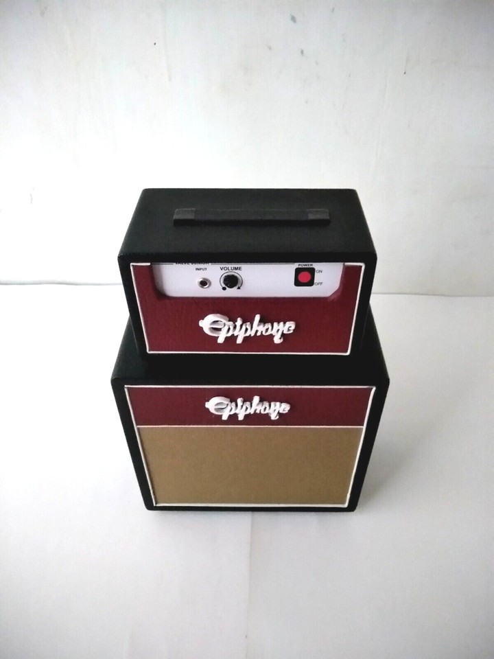 Miniature Amplifier Epiphone Valve Junior Stack Tube Guitar Amp Speaker ...