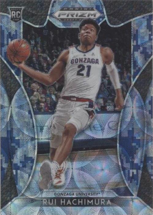 2019-20 Panini Prizm Draft Picks - Rui Hachimura #10 Camo Prizm /25 (RC ...