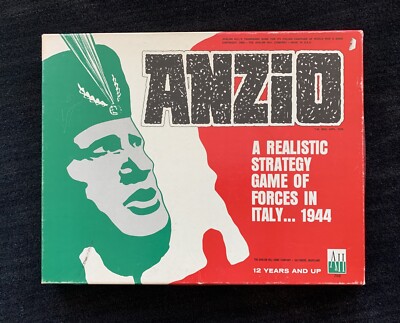 Anzio Board Game 1969 Edition Italy World War II | eBay