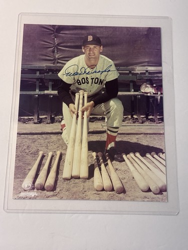 WALT DROPO BOSTON RED SOX SIGNED AUTOGRAPHED 8X10 COLORIZED PHOTO | eBay