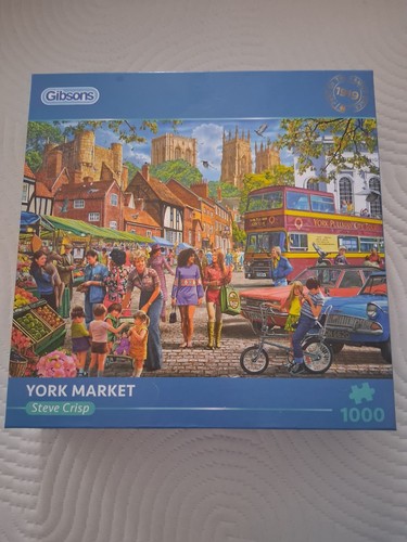 Gibsons 1000 Piece Jigsaw Puzzle - York Market | eBay UK