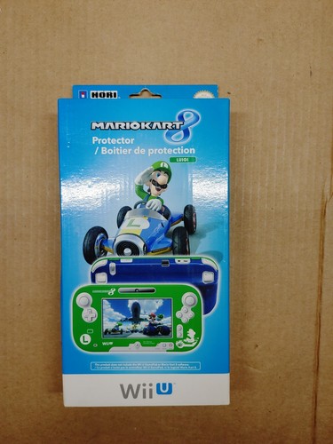 Nintendo Wii U Mario Kart 8 Gamepad Protector Hard Case Cover Green ...