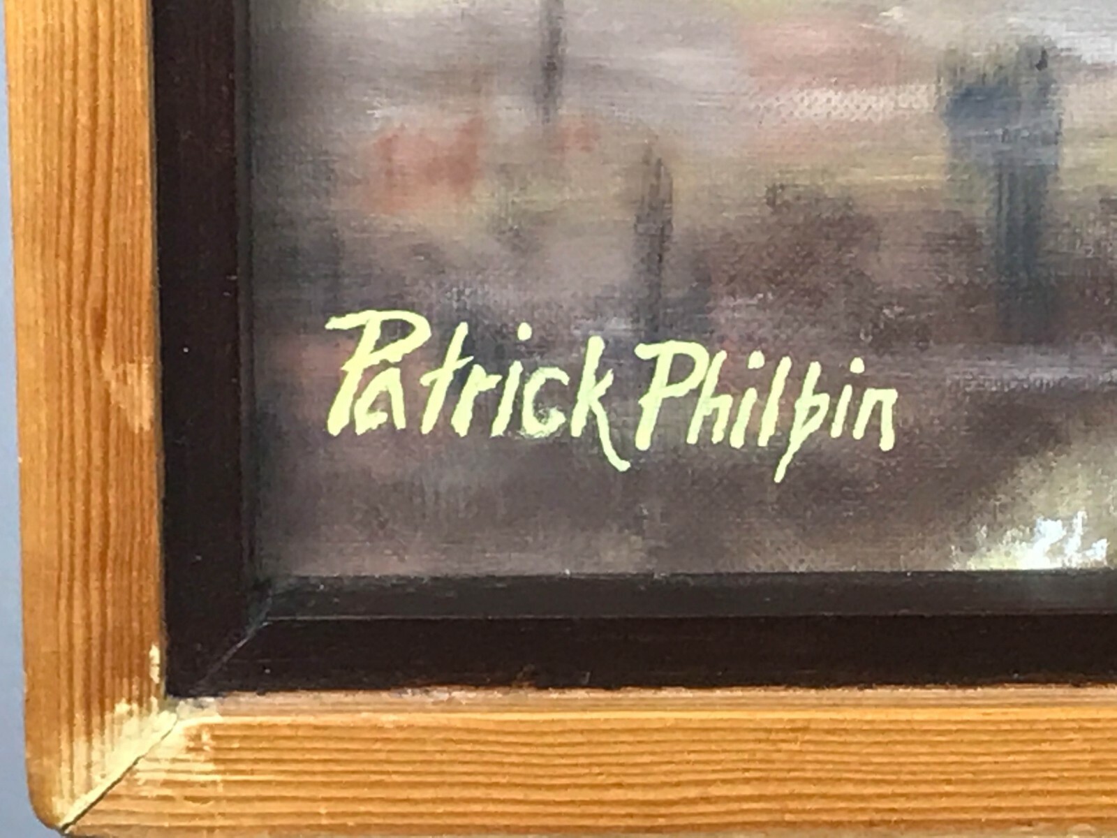 Patrick Philbin Original 24" Oil on Canvas Landscape Art Painting ...