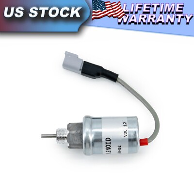 Fuel Shutoff Solenoid U85206452 Compatible With Perkins 402D 403C 403D ...
