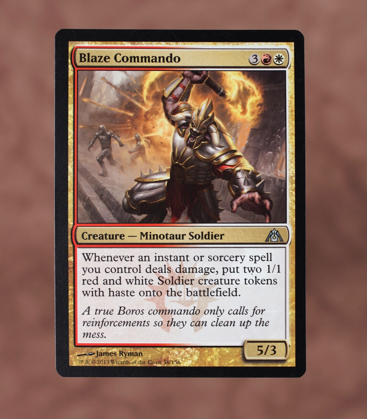 MTG :: Blaze Commando :: DGM #56 | eBay Australia