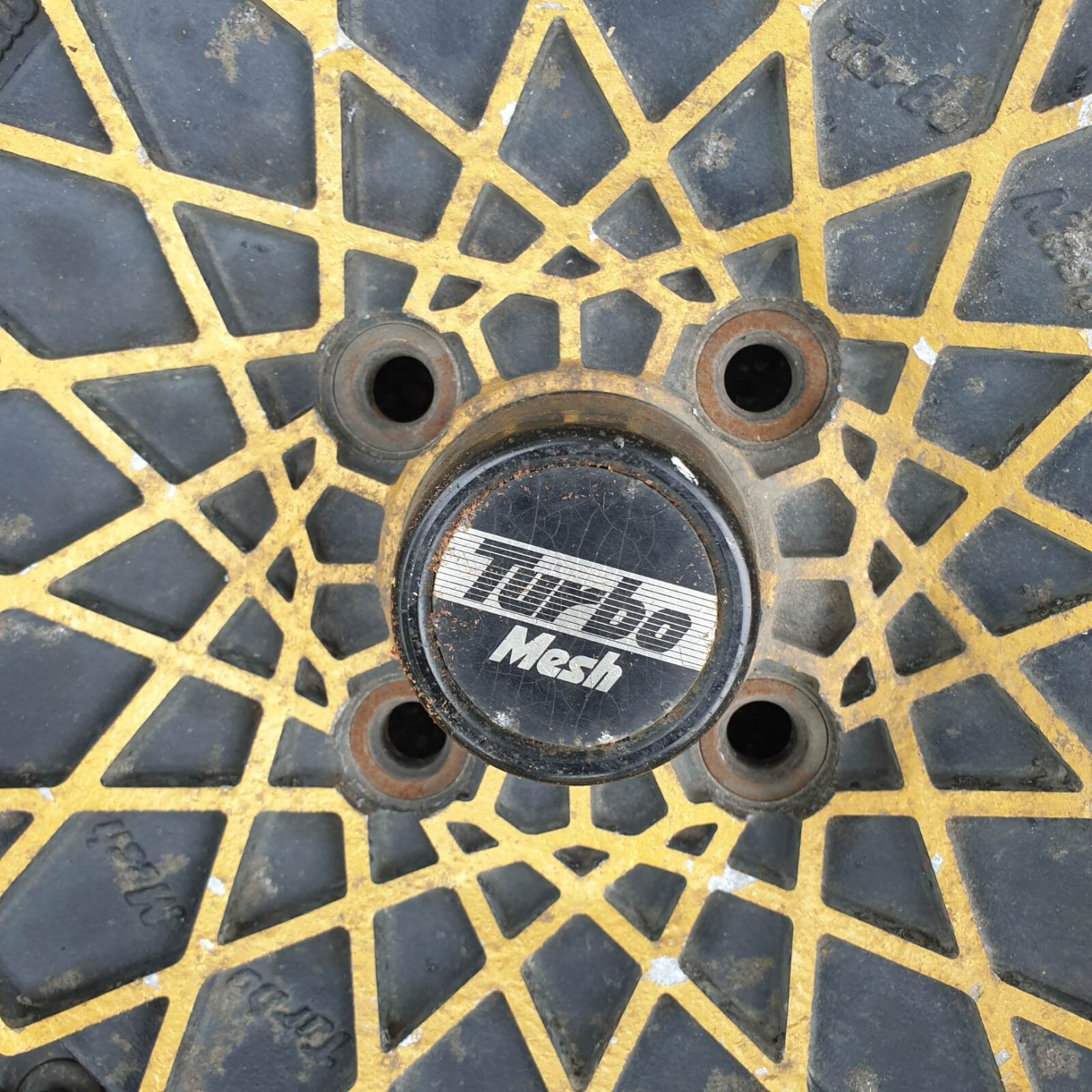 JDM 14" Enkei Turbo MESH wheels for ae86 ta22 datsun ke70 ra28 ra25 ...