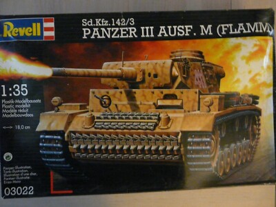 Maquette WWII 1/35 REVELL Ref 03022 Panzer III Ausf. M (Flamm) | eBay