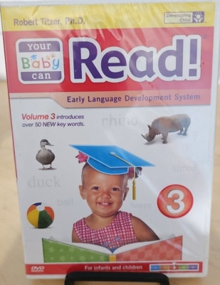 Your Baby Can Read! Volume 3 (DVD, 2009) Infants Children NEW & SEALED ...