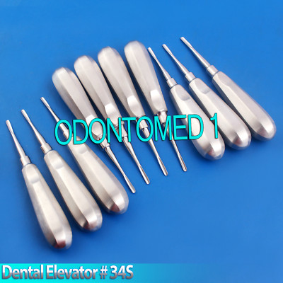 10 Dental Elevator # 34S Surgical Dental Instrument | eBay