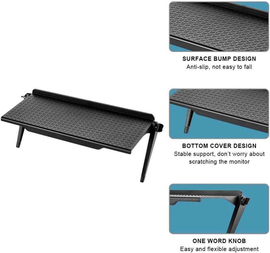 TV Top Shelf for Cable Box Computer Monitor Screen Caddy Top Shelf ...