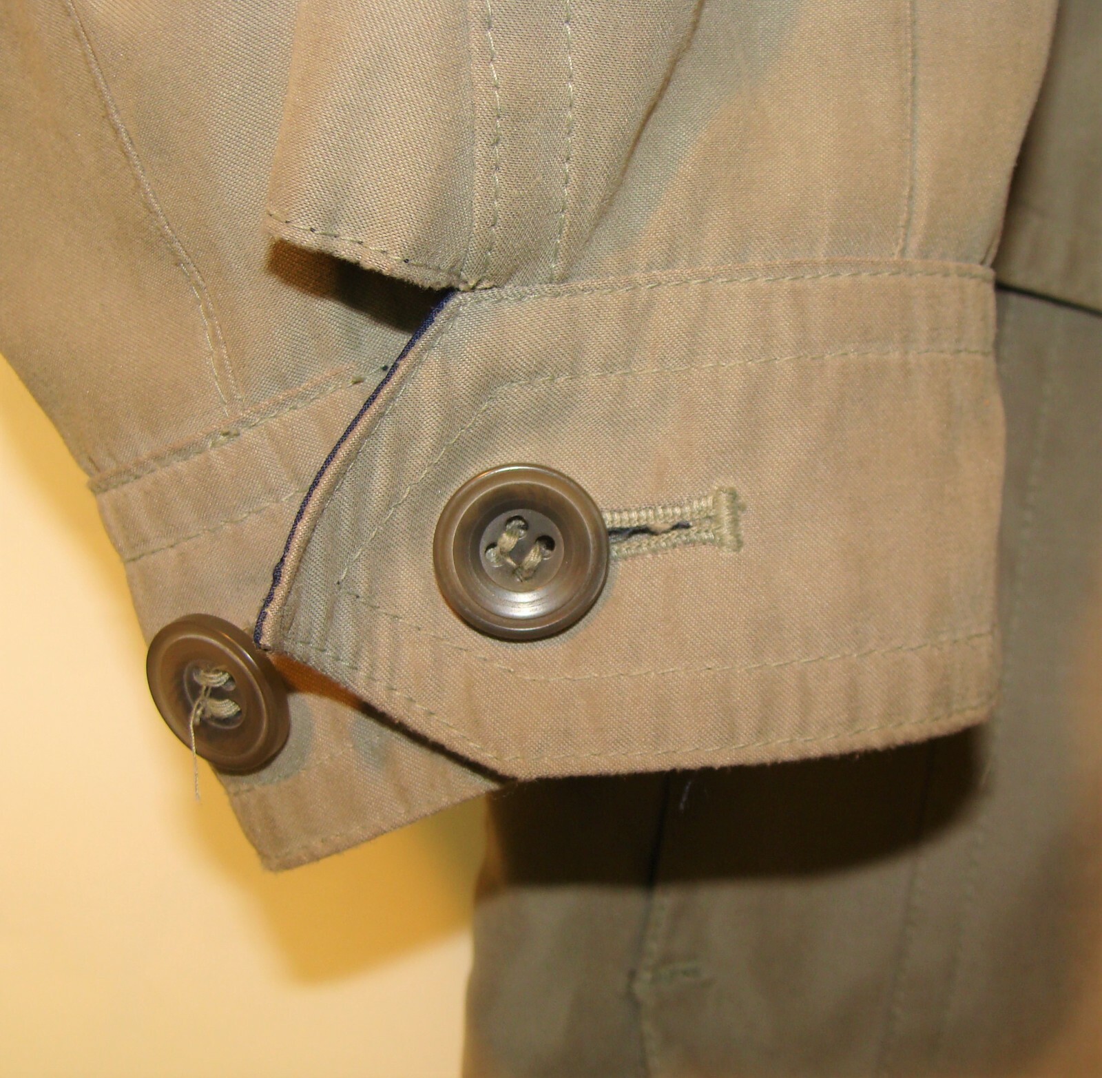 BUGATTI MENS EUROPEAN KHAKI JACKET COAT SIZE 56R BC - Gem