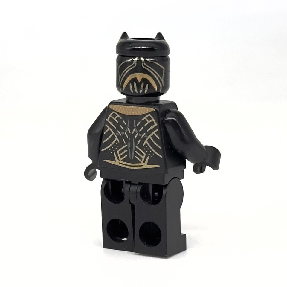 Lego Super Heroes Black Panther Erik Killmonger Minifigure sh477 ...