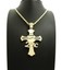 NEW 2PAC 4EVER CROSS PENDANT & 24" CUBAN/ROPE CHAIN HIP HOP NECKLACES ...