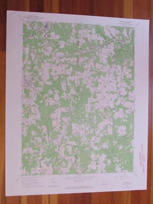 Chicora Pennsylvania 1965 Original Vintage USGS Topo Map | eBay