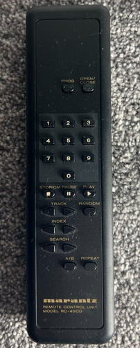MARANTZ RC-40CD REMOTE CONTROL FOR MARANTZ CD-30 CD-40 CD-50 BATTERY ...