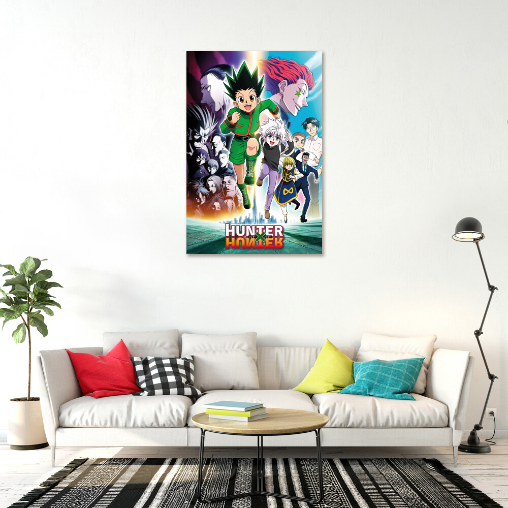 Hunter X Hunter - Manga / Anime TV Show Poster (Key Art / Running) | eBay
