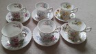 Royal Albert tea set. 6 bone china cups and saucers. Country Life ...