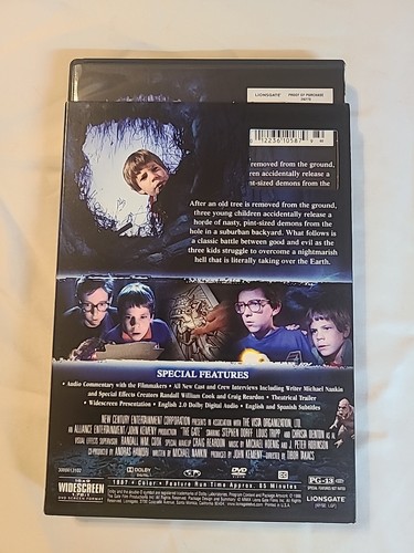 The Gate (DVD, 1987, Special Edition) U.S. Issue Stephen Dorff Horror ...
