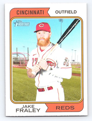 2023 Topps Heritage #231 Jake Fraley | eBay