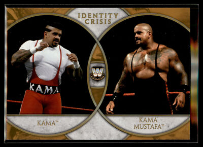 2018 Topps WWE Legends Identity Crisis BRONZE #IC-7 Kama / Kama Mustafa ...