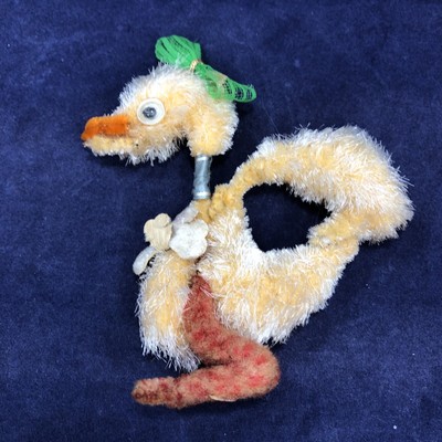 Vintage Pipe Cleaner Duck Google Eyes Easter Decoration Spring 1950 | eBay