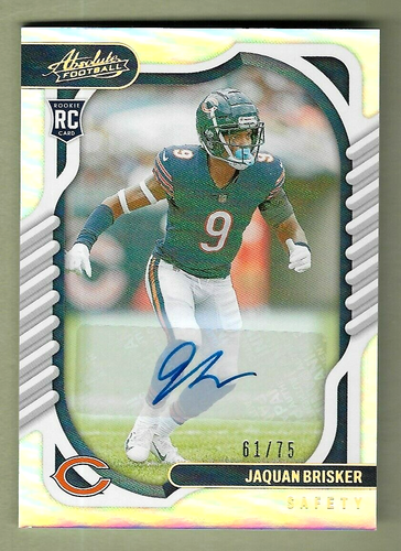 2022 Panini Absolute - Rookies Spectrum Signatures #167 Jaquan Brisker ...