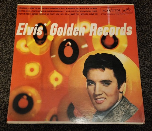 Elvis Presley - RARE Album Cover Signed by 3 of his friends in the USA ...