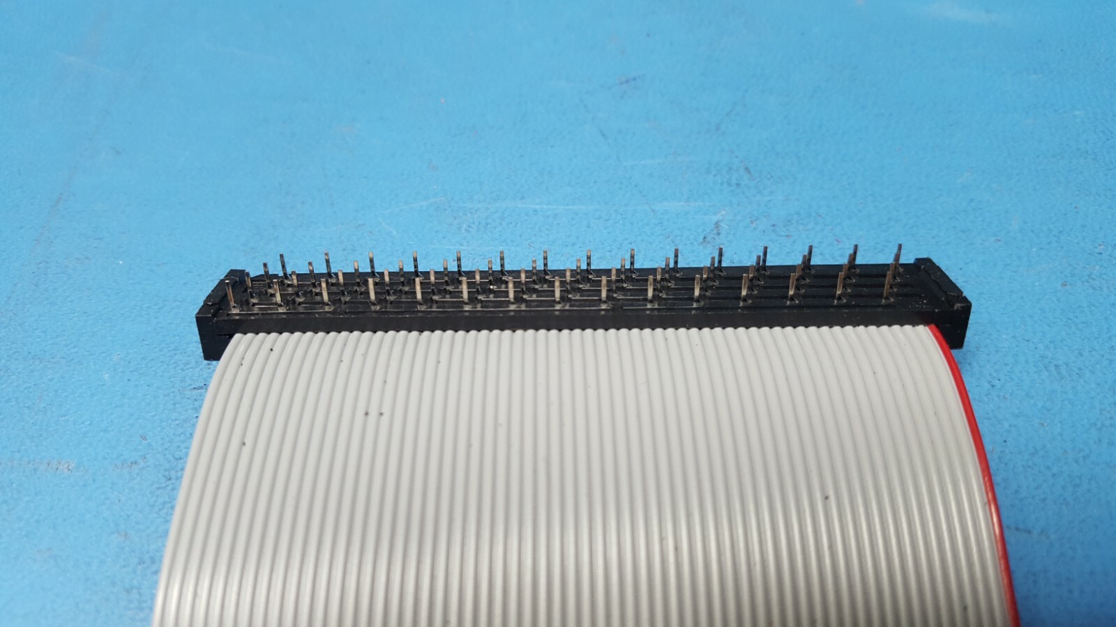 (2 PCS) 6" FLAT RIBBON CABLE, 60 CONDUCTOR, 28AWG, LL31941 CSA AWM, W ...