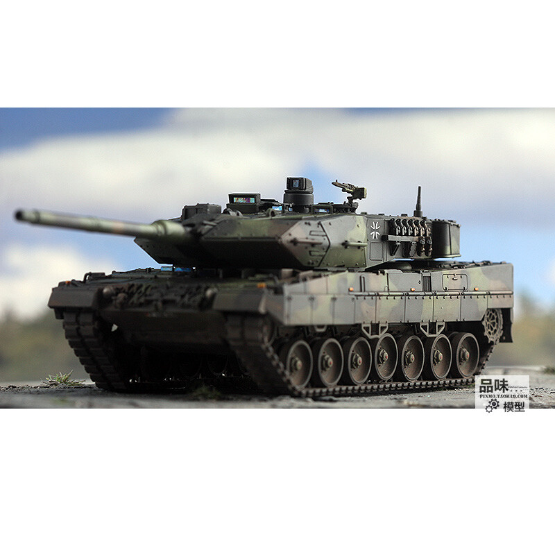 Hardened 1/72 German Leopard 2A7 Main Battle Tank NATO Tricolor ...