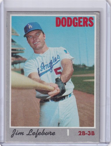 1970 Topps Baseball #553 Jim Lefebvre - Los Angeles Dodgers | eBay