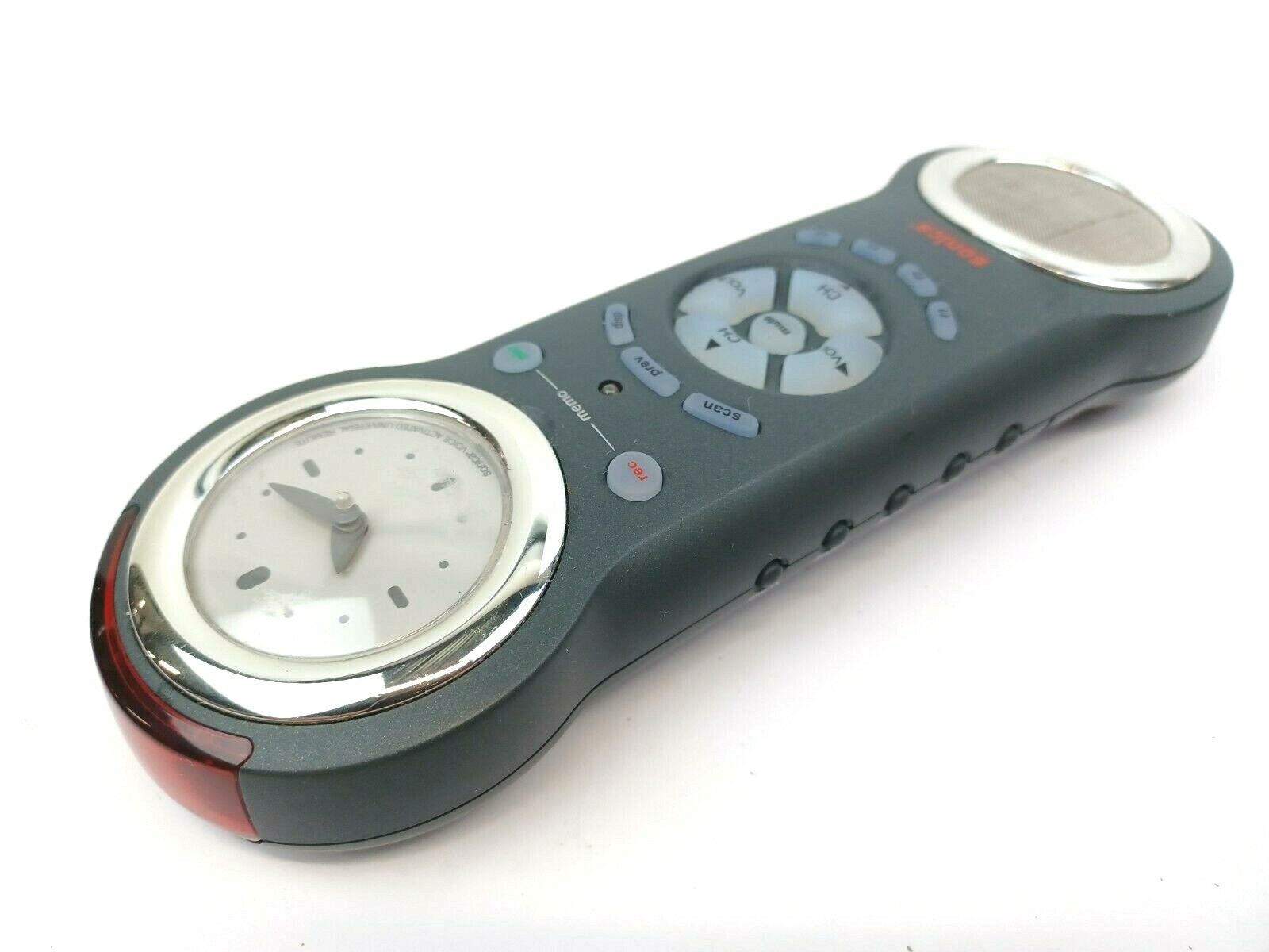 SONICA Voice Activated Universal Remote Control w/ Clock By Refac Design | eBay