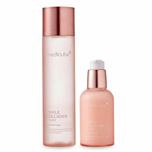 Medicube Triple collagen Toner Serum 2 Set Deep Glow K-beauty | eBay