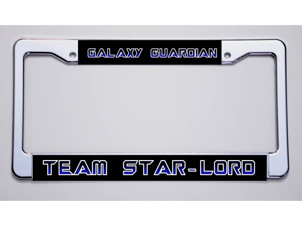 Guardians of the Galaxy Galaxy Guardian/Team Star-Lord License Plate ...
