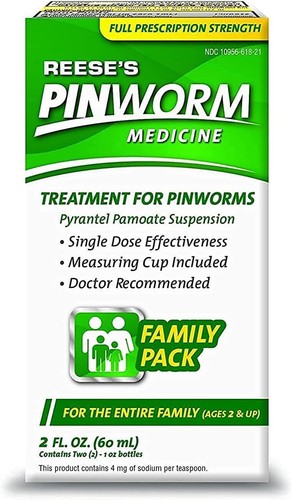 REESE'S PINWORM Medicine 2 oz PYRANTEL PAMOATE Suspension | eBay