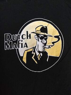 Dutch Bros. Brothers Coffee Mafia Yellow Shirt Women’s S DB 23 | eBay