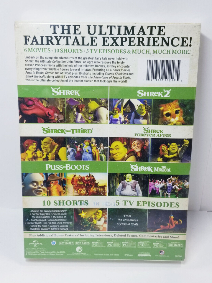 Shrek: The Ultimate Collection Boxed Set | eBay