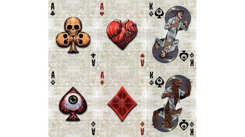 Monster v2 Bicycle Playing Cards Poker Size Deck USPCC Custom Limited ...