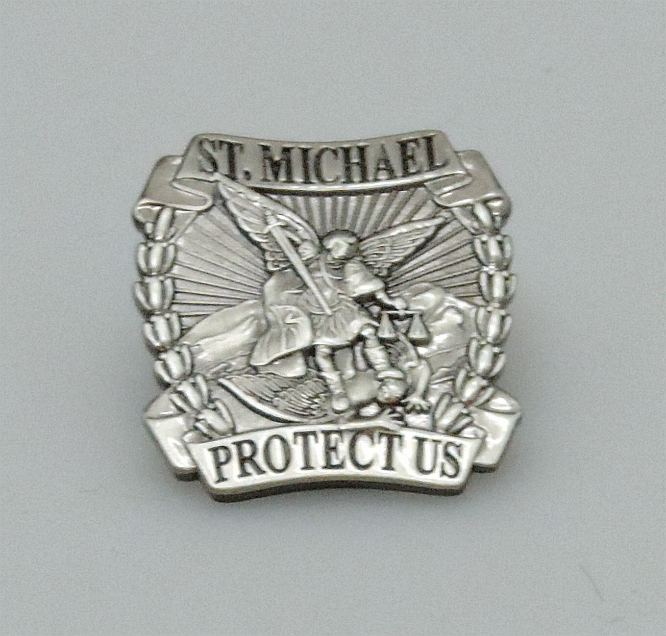 Saint Michael the Archangel-Protect US Lapel Pin | eBay
