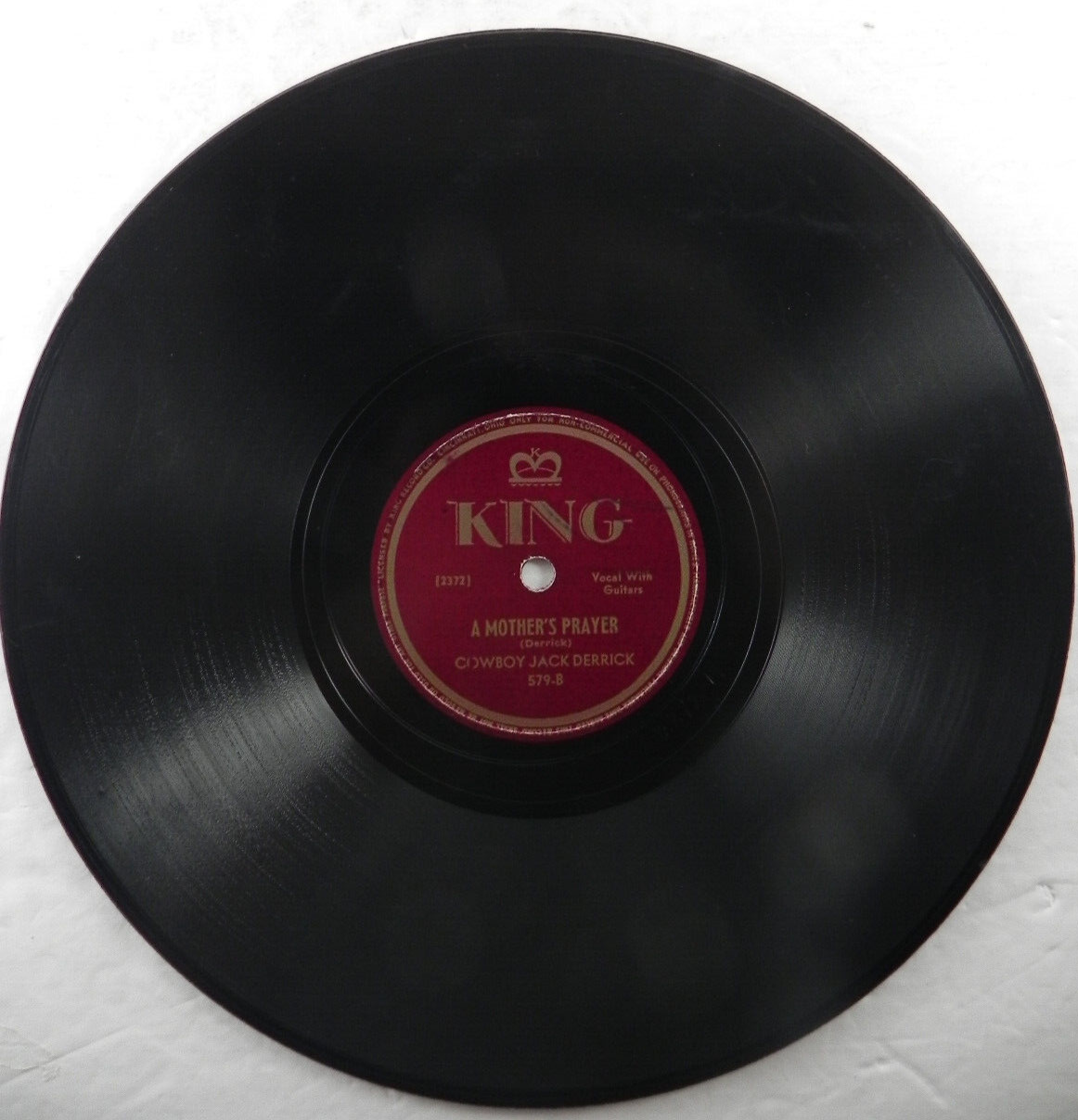 Cowboy Jack Derrick – I Want To Be Loved (By Someone) / A Mother's ...