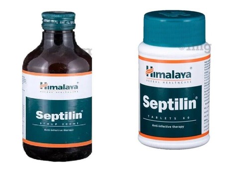 Himlaya Combo Pack of Septilin Tablet (60) & Syrup (200ml) FREE SHIP ...