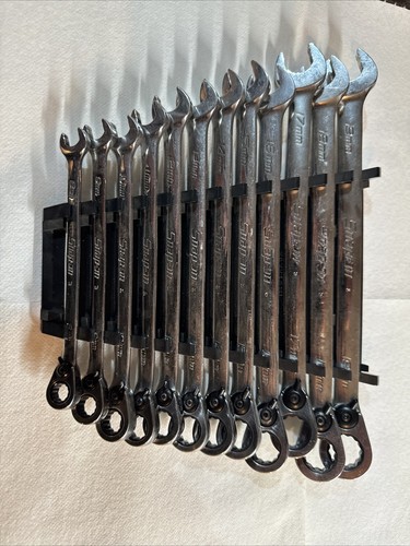 Snap-on Tools 8mm to 19mm Reversible Ratcheting Wrench Set | eBay