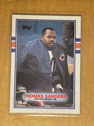 1989 Topps - #68 Thomas Sanders (RC) - Chicago Bears | eBay