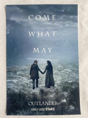 OUTLANDER - 12"x18" Original Promo TV Poster NYCC 2021 MINT STARZ Jamie ...