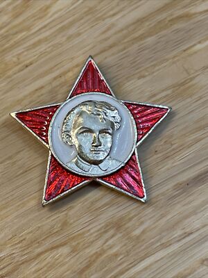 Vintage Soviet Union Little Octobrist Propaganda Pin Pinback KG JD | eBay