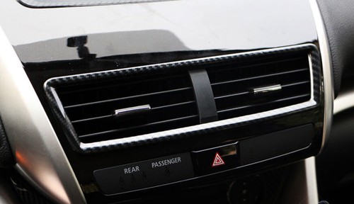 Carbon Fiber Middle Console Air Outlet Vent For Mitsubishi Eclipse ...