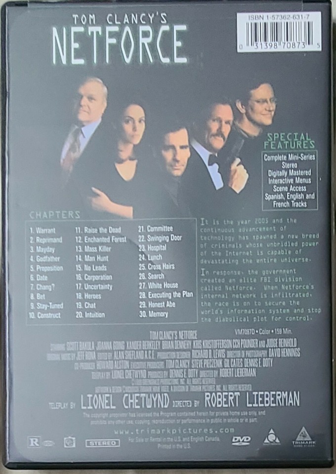 Netforce (DVD, Complete Miniseries) 31398708735| eBay